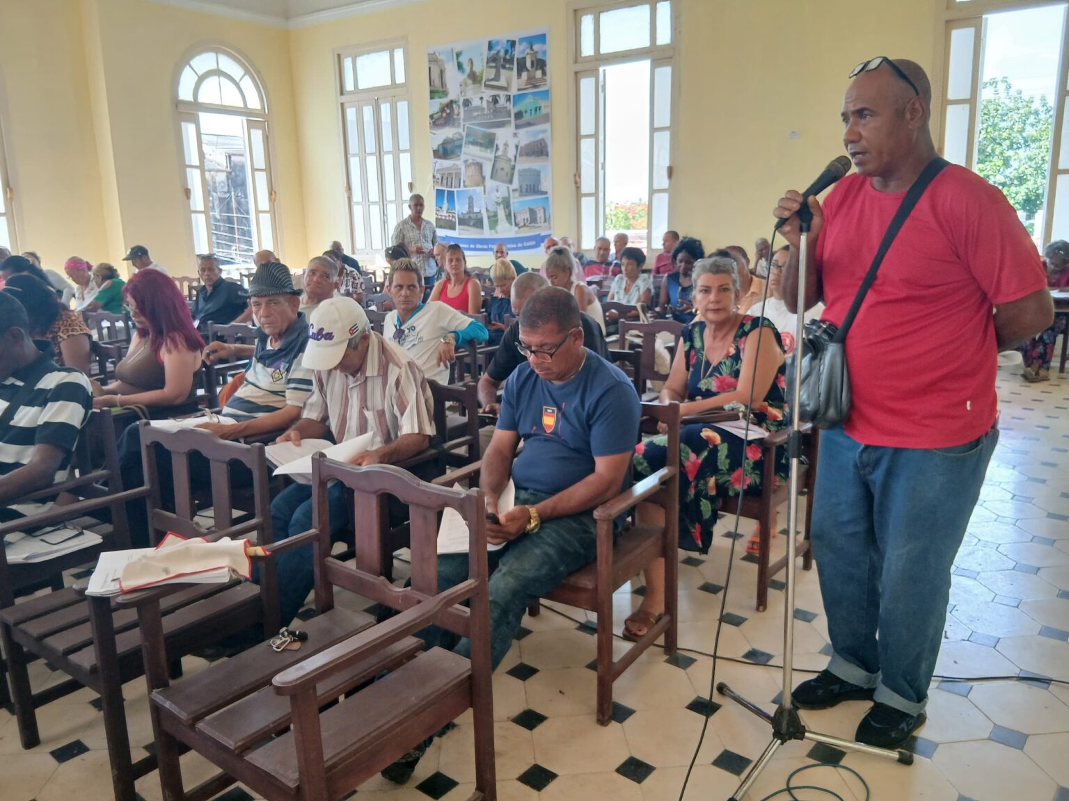 Analiza Asamblea Poder Popular Colón temas de interés